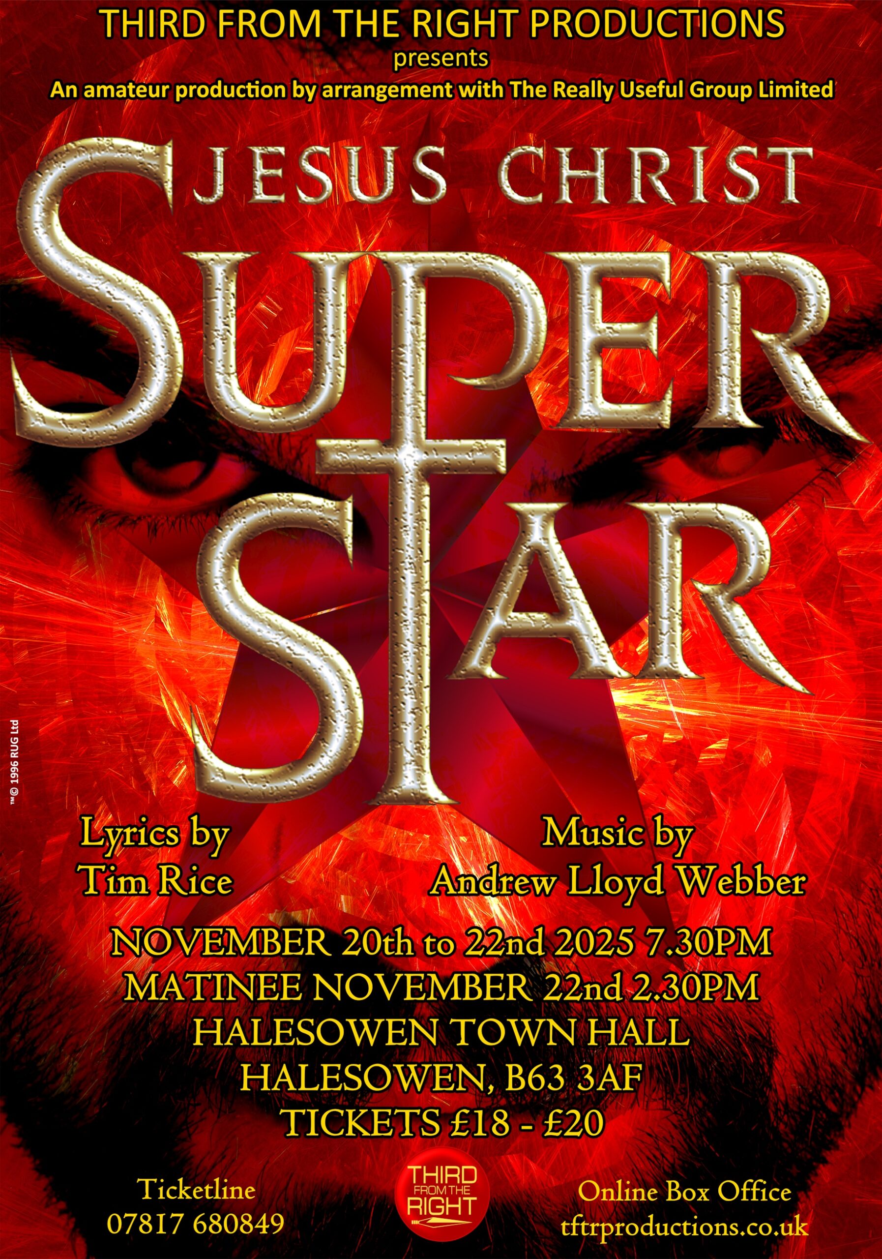 2025 Jesus Christ Superstar – Third From The Right Productions